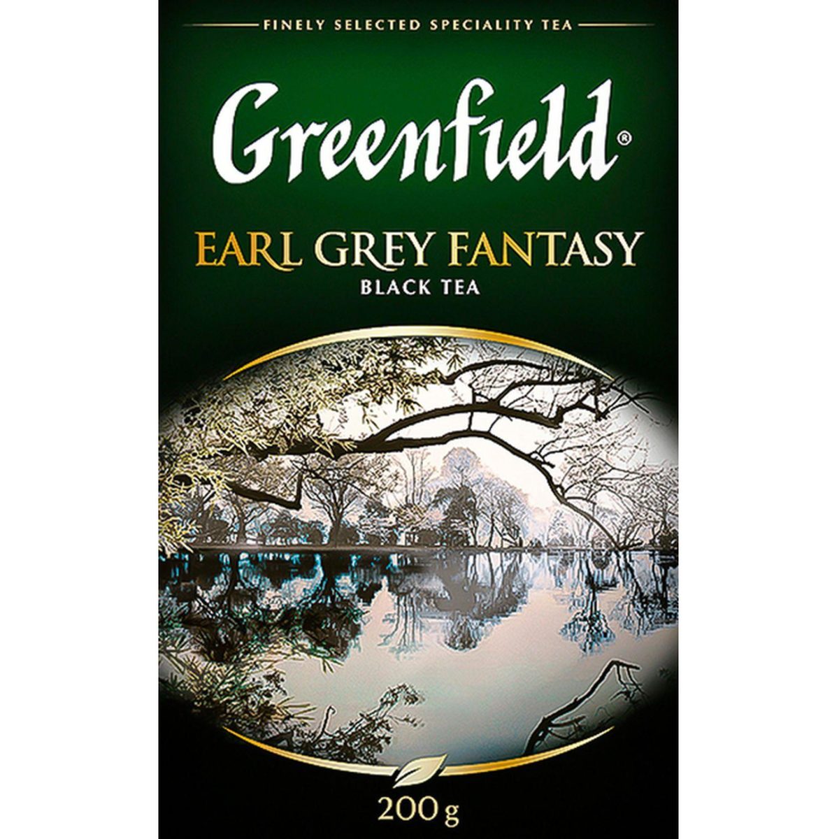 Чай Greenfield Earl Grey Fantasy черный с бергамотом 200г, 10 уп.