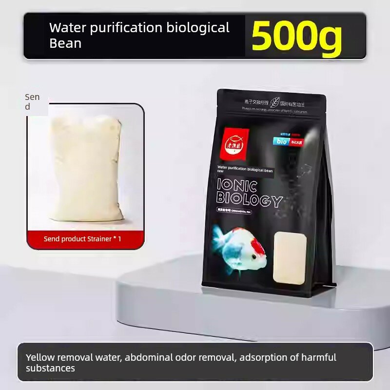 Аквариумная протеиновая губка 500г фильтрующая среда для очистки воды и ясности аквариума