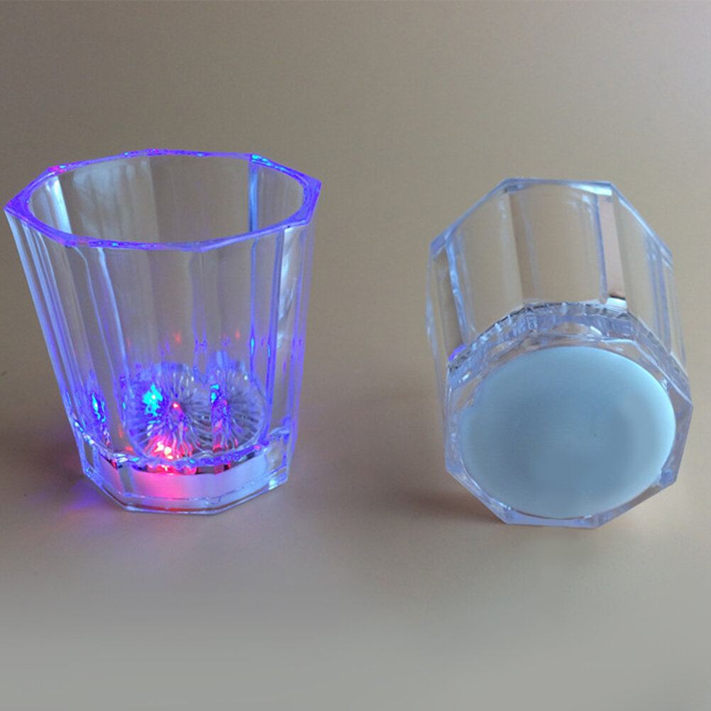 Креативный Светящийся Кубок С LED Подсветкой 14 Штук 5X4X5.5Cm Для Ресторанов Свадеб И Баров