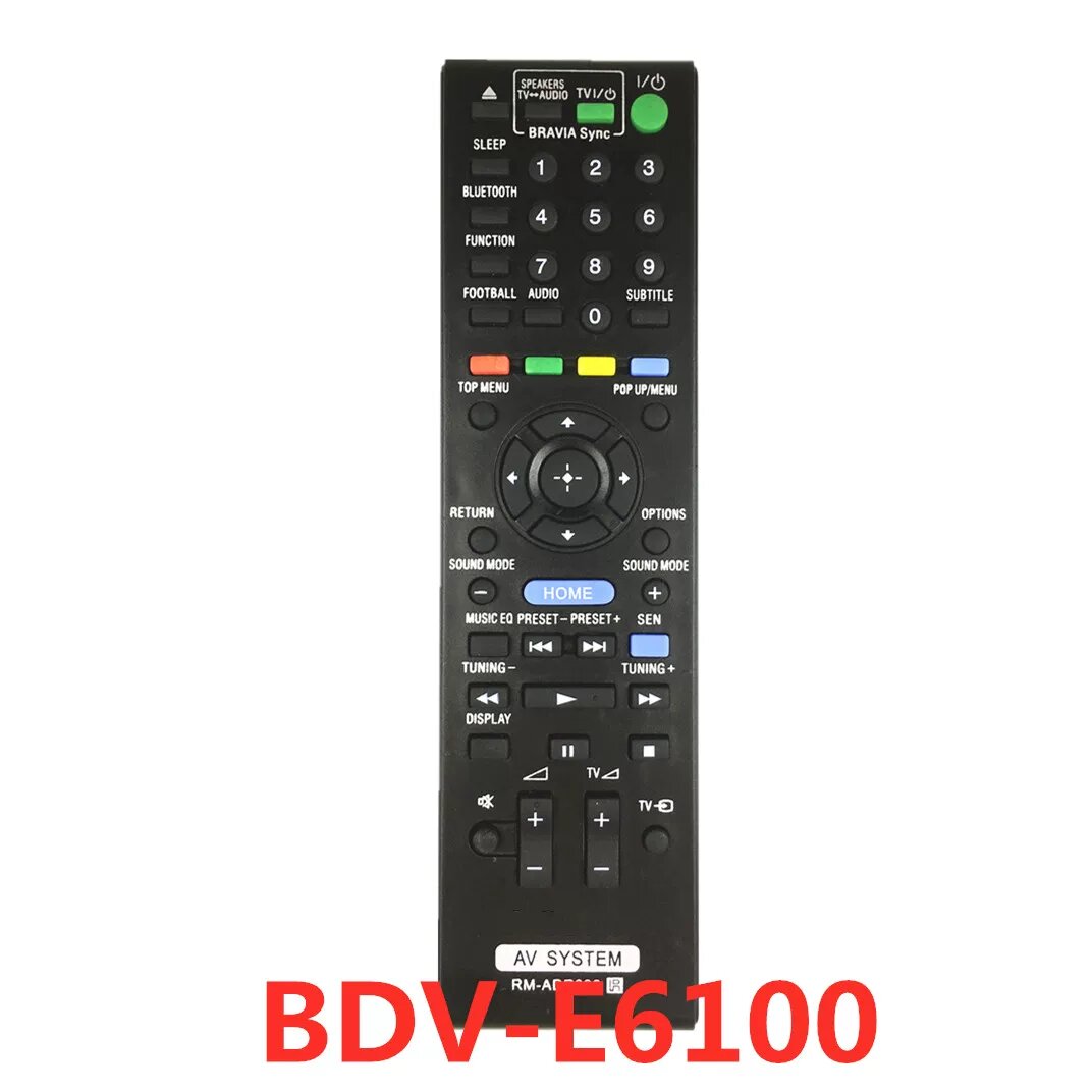 Универсальный пульт дистанционного управления для Sony BDV-E6100 RM-ADP090 домашний кинотеатр 2.4G