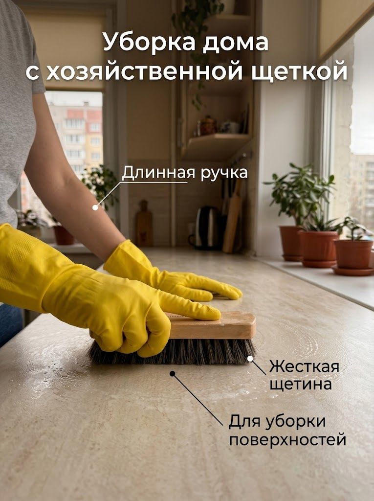 ХозДом-4 Щетка автомобильная, длина: 5 см, Артикул: 5228381588