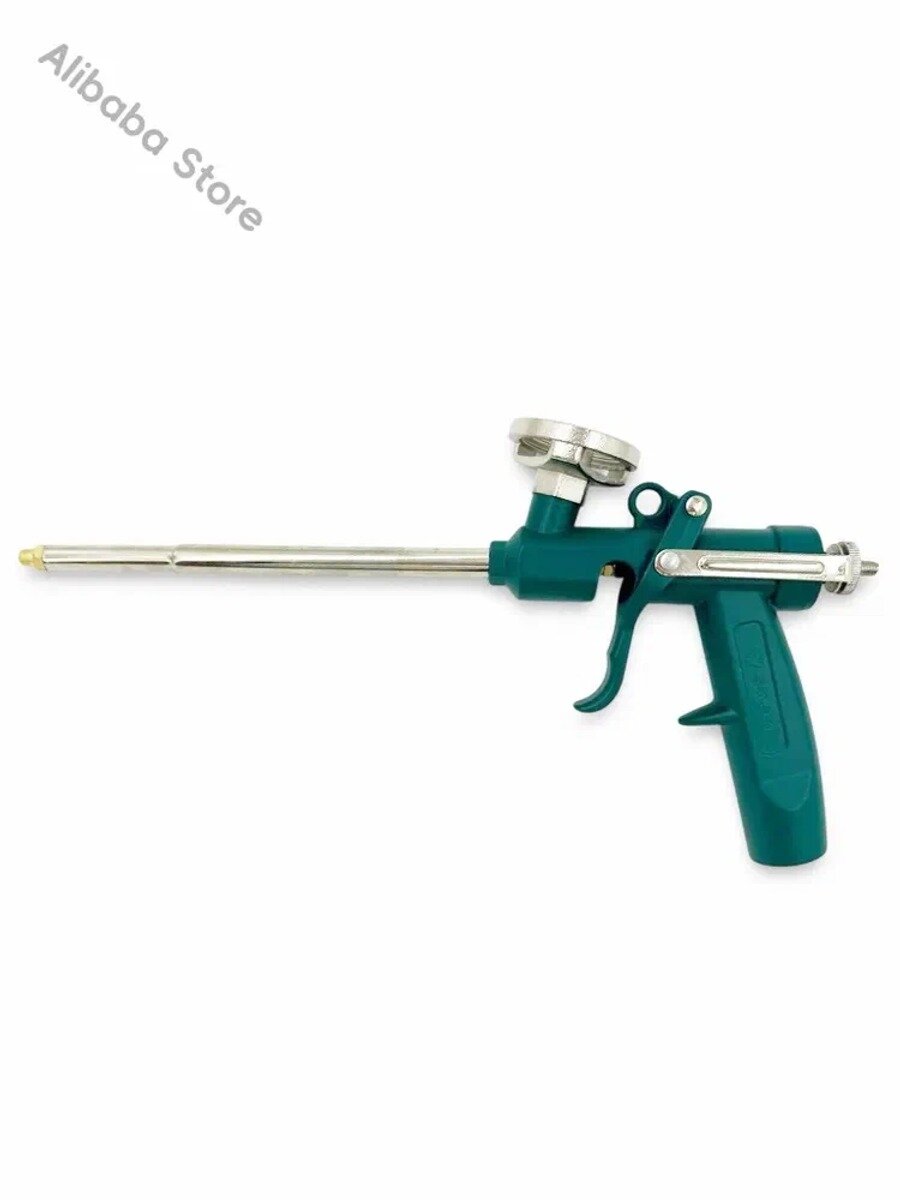 Пистолет для монтажной пены GF-102, металлический, с соплом 2 мм и длиной 190