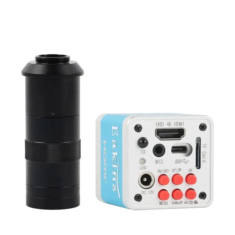 Eakins 4K 41MP цифровой микроскоп with 100x lens