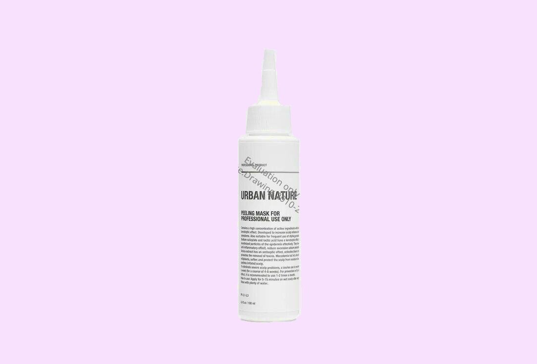 Маска-пилинг для кожи головы URBAN NATURE FOR PROFESSIONAL USE ONLY, 100 мл
