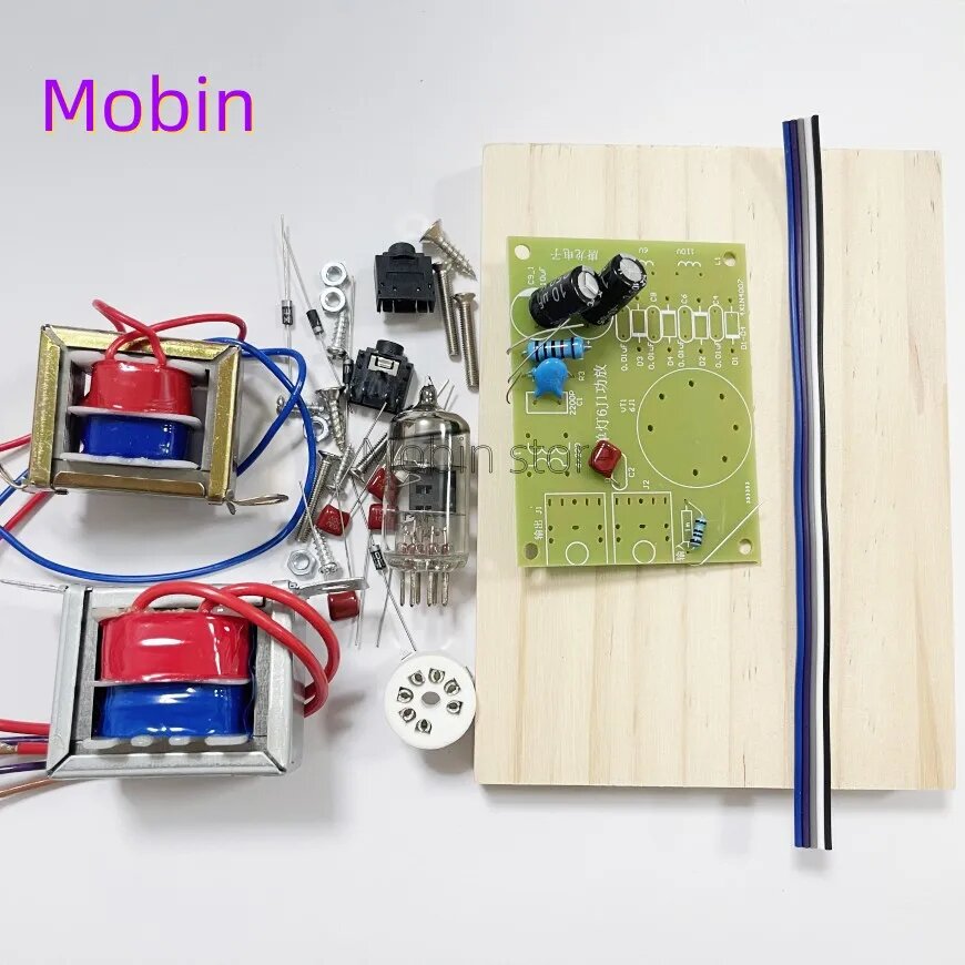 Моноламповый усилитель 6J1 5Вт, 220V DIY Kit