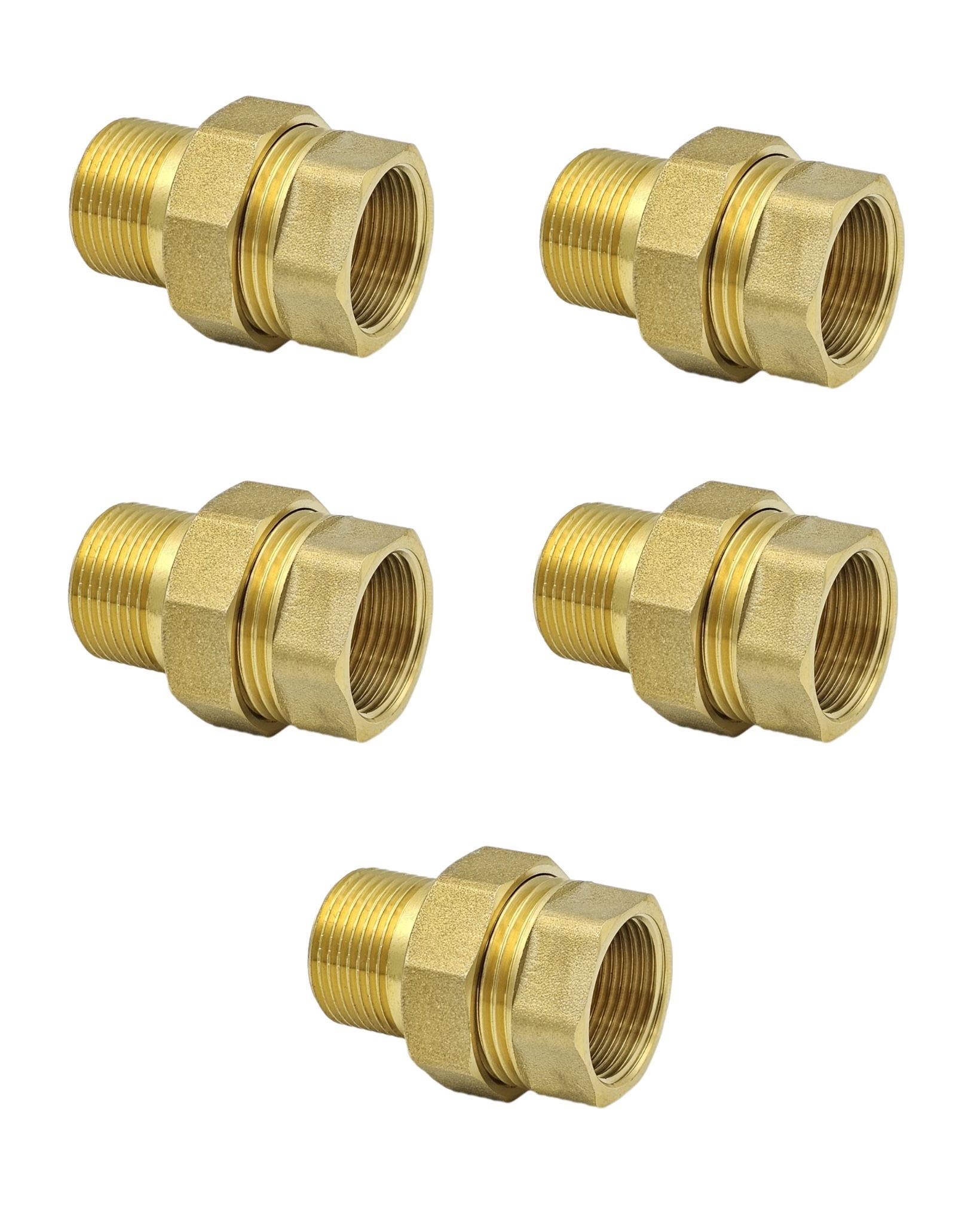 Американка латунная 3/4" внутренняя/ наружная, прямая TIM HJS033-5 шт.