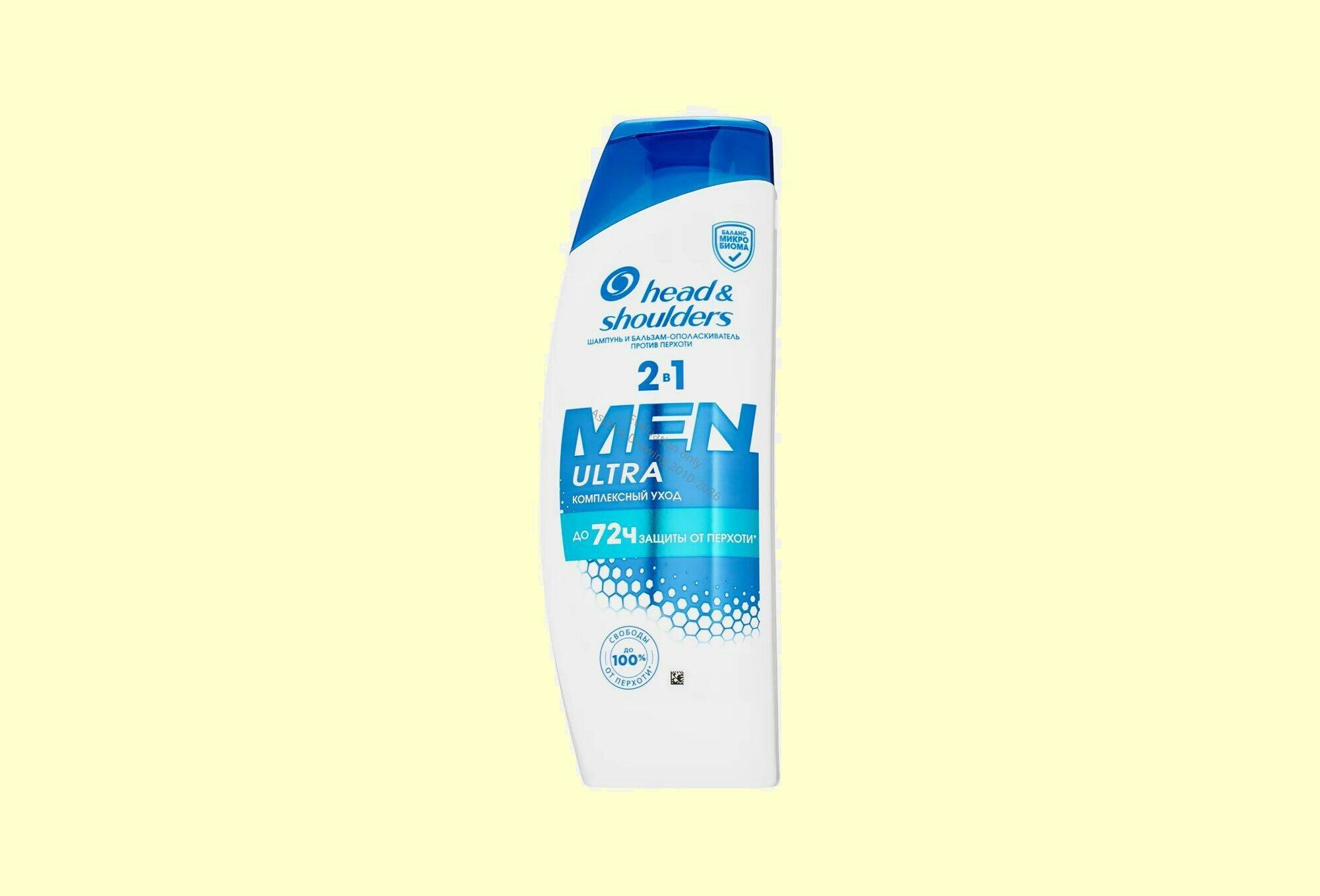 Шампунь и бальзам-ополаскиватель для волос 2 в 1 Head & Shoulders Комплексный уход, 360 мл