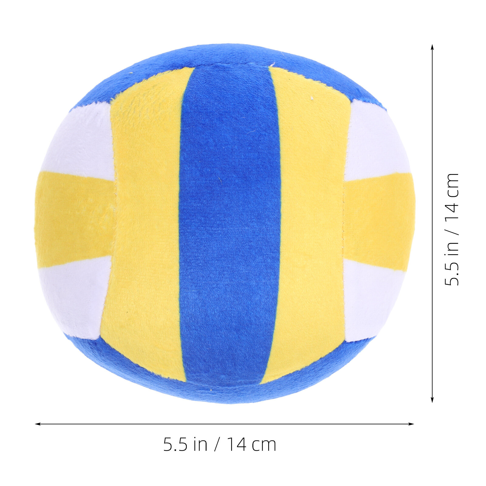 Мягкая Волейбольная Игрушка Для Детей Стuffed Volleyball Toy Размер 14.00X14.00X14.00CM