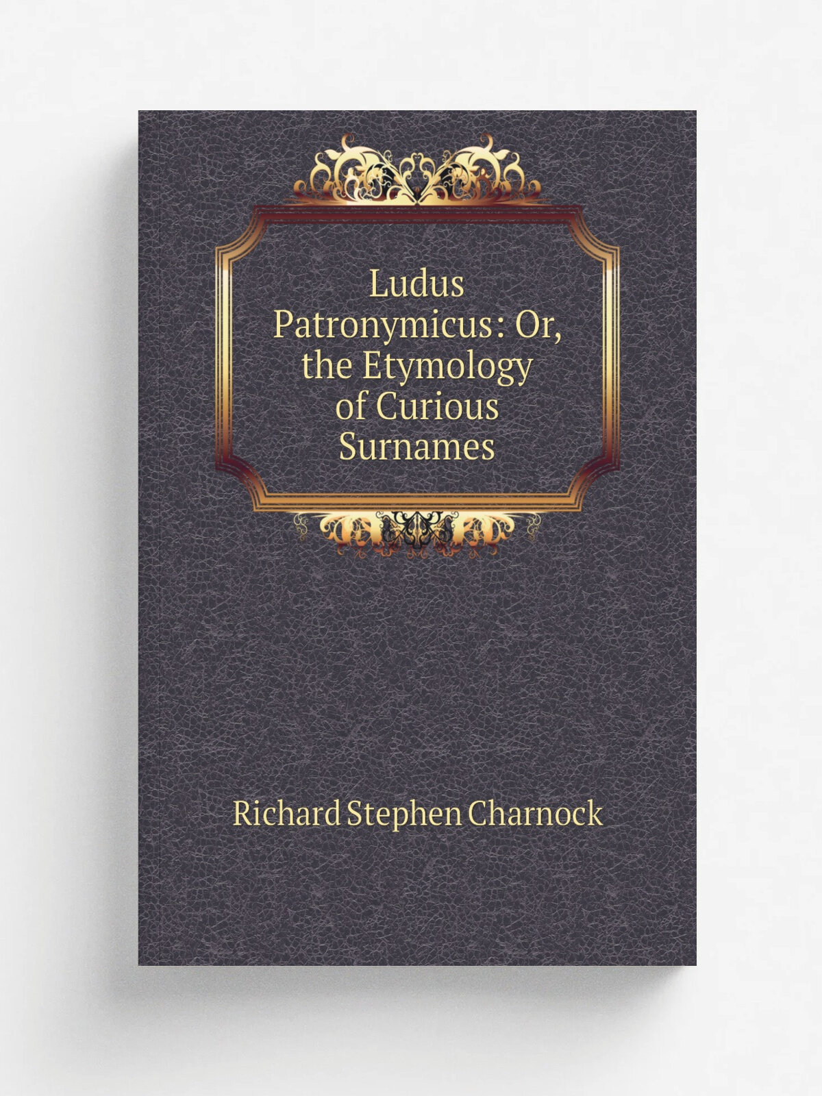 Ludus Patronymicus: Or, the Etymology of Curious Surnames