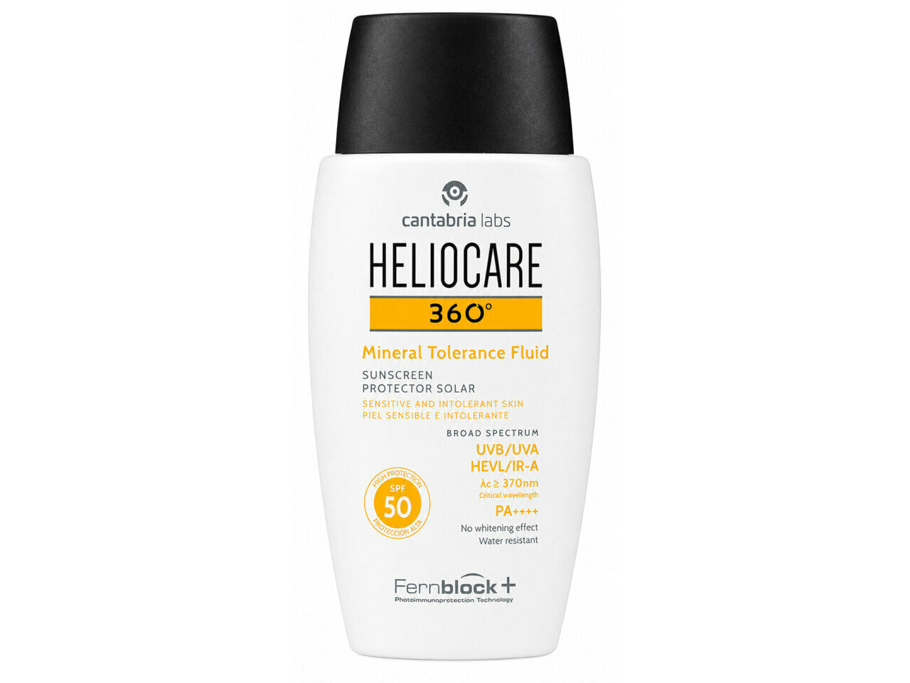 HELIOCARE 360 Mineral Tolerance Солнцезащитный минеральный флюид с SPF 50 для чувствительной кожи