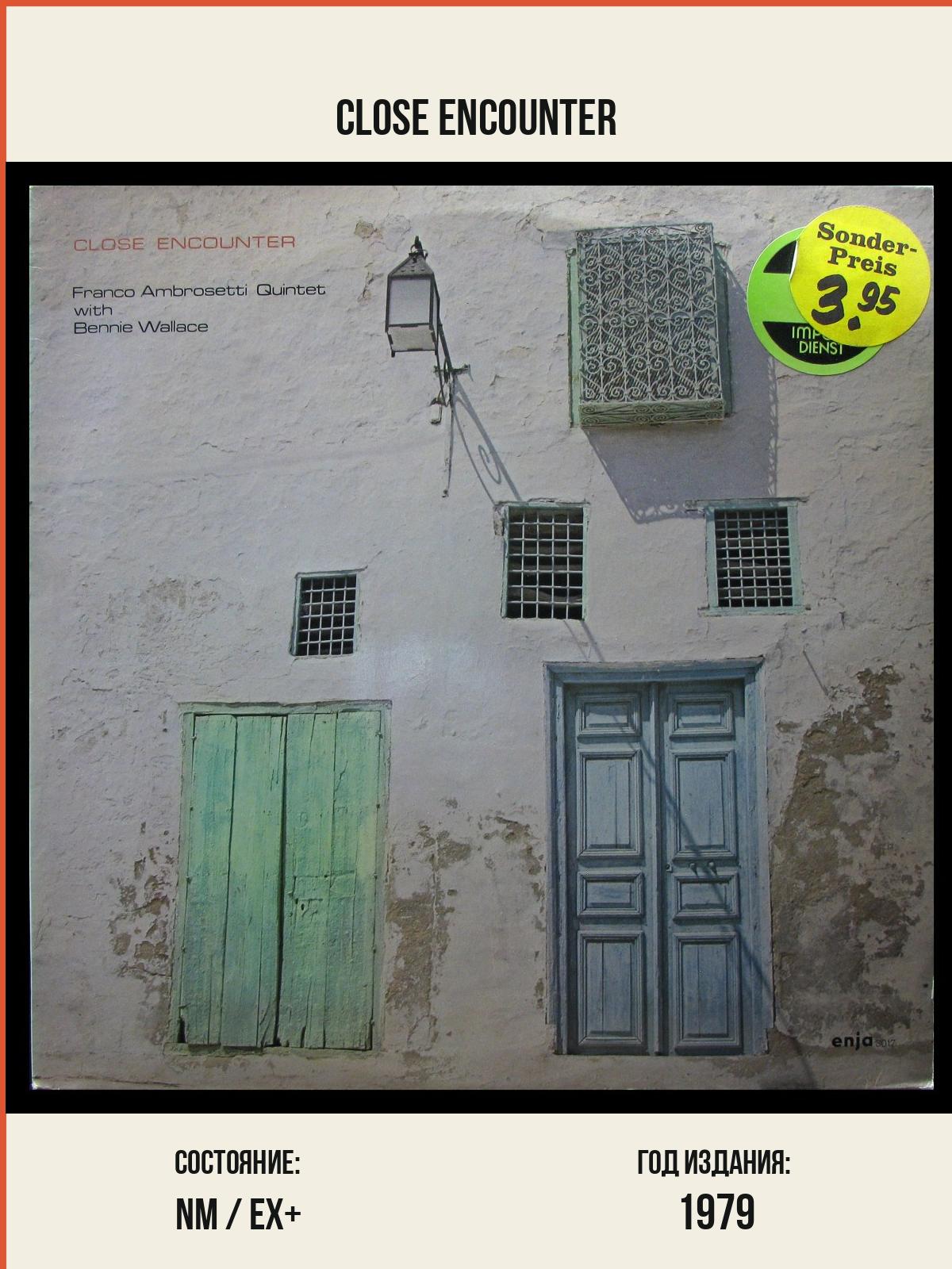 Виниловая пластинка Enja Franco Ambrosetti Quintet – Close Encounter