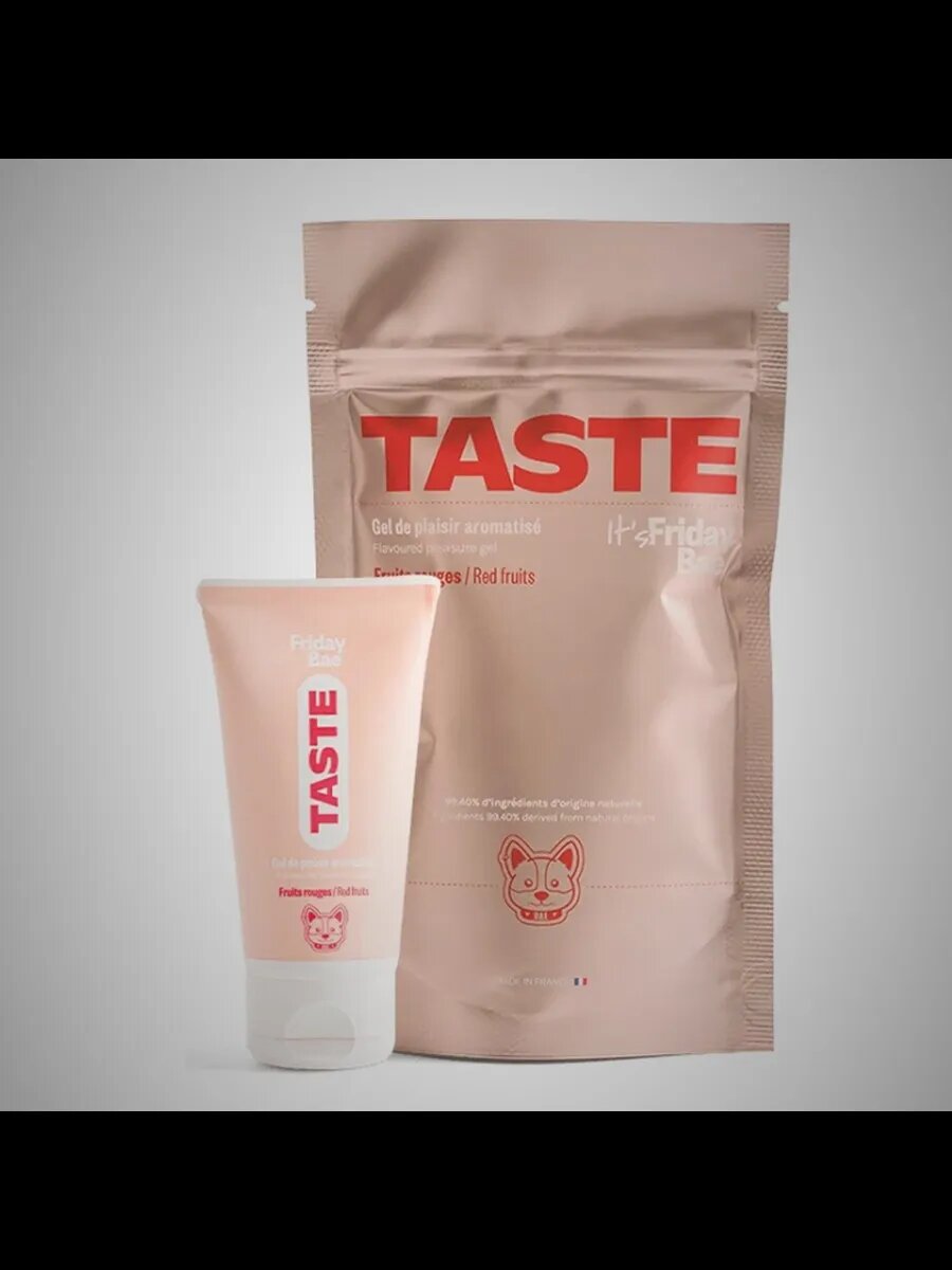 D Pleasure Gel, Смазка TASTE со вкусом Красных фруктов 50 мл