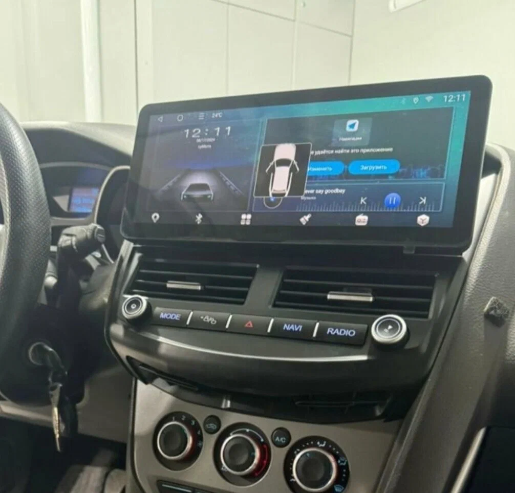 Магнитола андроид для Форд Фокус-3 (Ford Focus)/8 ядер/4+64гб/экран 12,3'/CarPlay/Android-Auto
