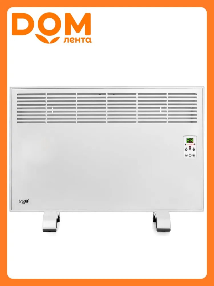 Конвектор iVigo EPK4570E15 электрический, 1500 Вт, белый