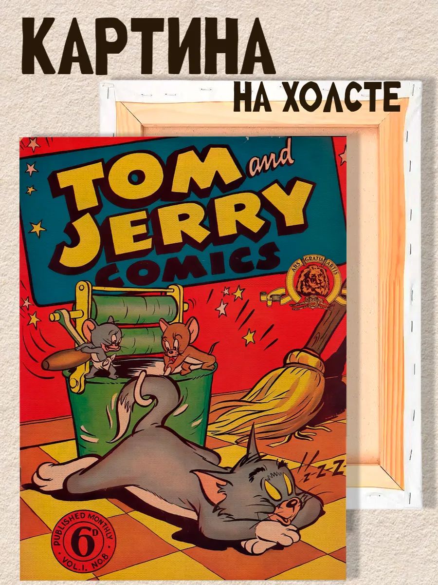 Картина на стену Том и Джери