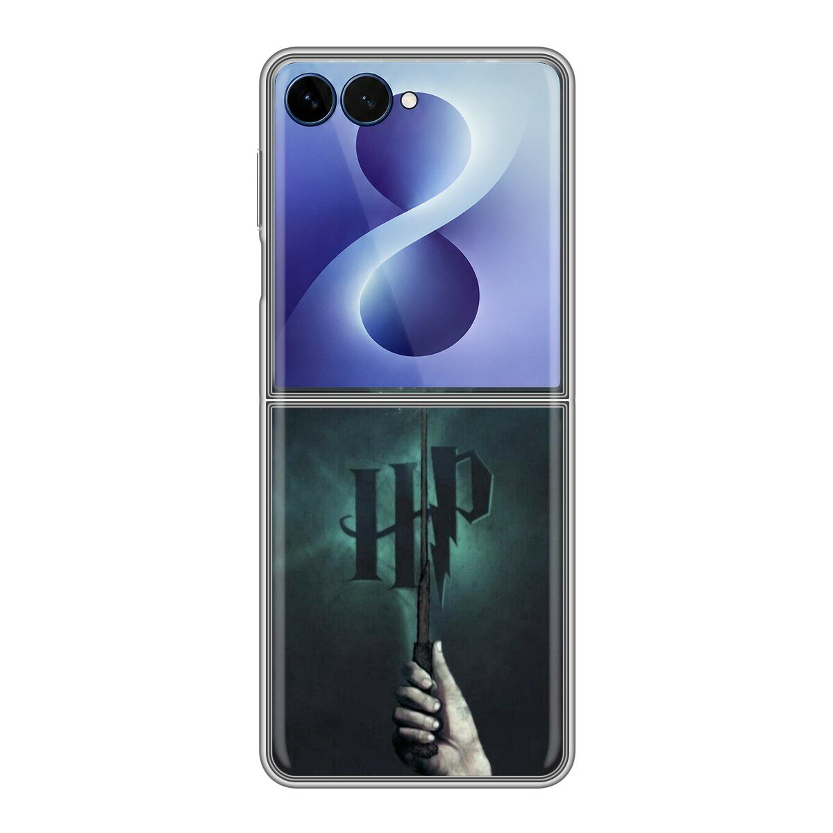 Чехол для Samsung Galaxy Z Flip 8 с принтом Гарри Поттер (Самсунг Галакси З Флип 8)