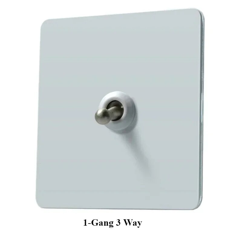 Матовый настенный выключатель 1-Gang 3 Way Switch