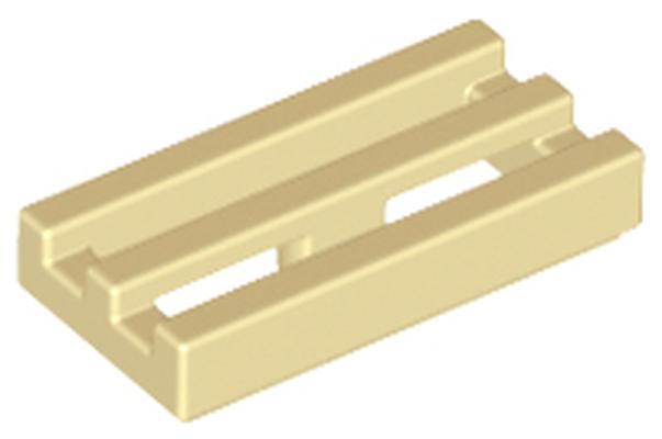 Деталь Lego 2412b Tile, Modified 1 x 2 Grille with Bottom Groove / Lip