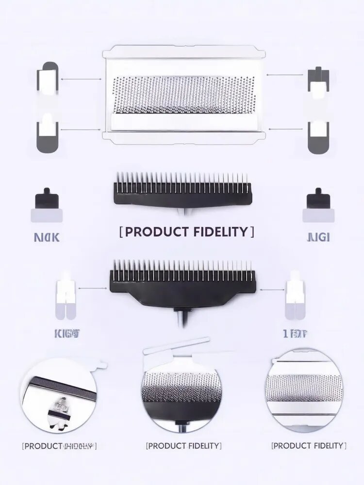 Комплект для бритвы Moser/Wahl 3615-7000: лезвие, сетка, соединитель, для FS607/PS175