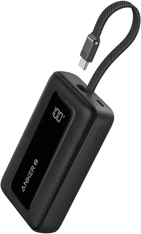 Внешний аккумулятор (Power Bank) ANKER Zolo A1688H11, 10000мAч, черный