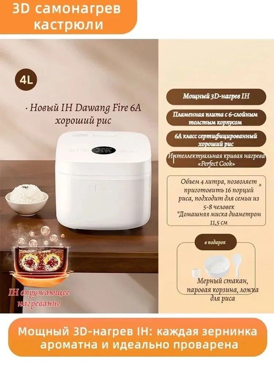 Xiaomi Мультиварка MFB14BO