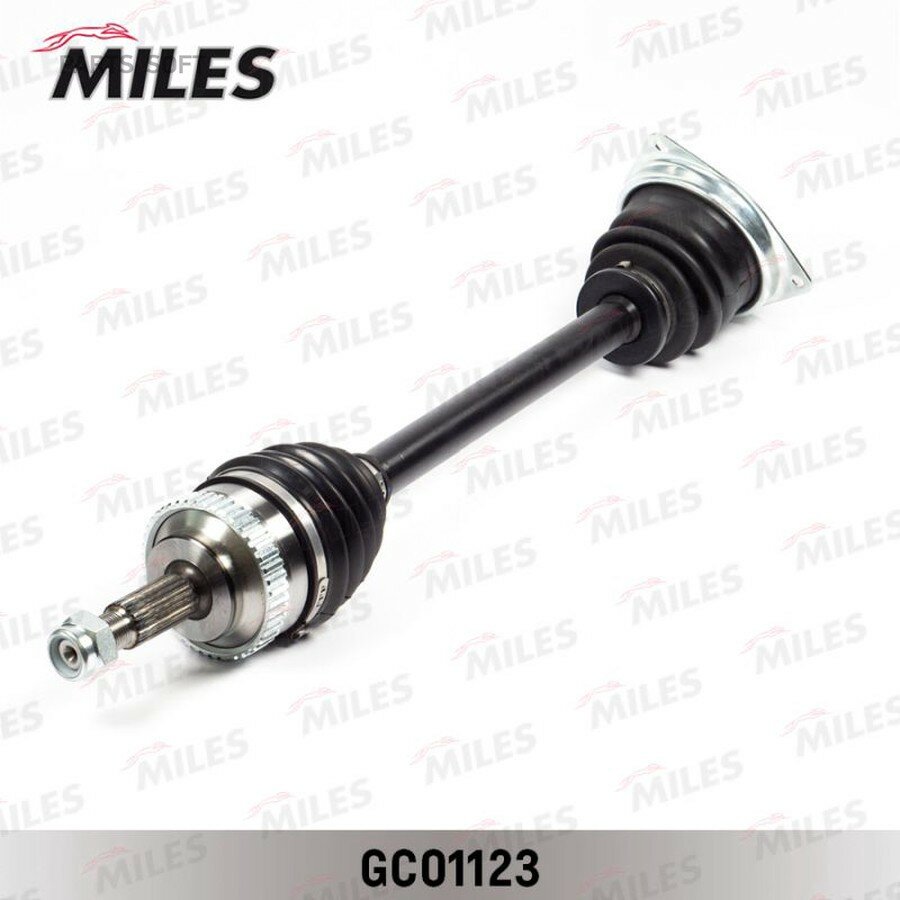 Привод в сборе лев. RENAULT MEGANE (96-03) 1.9 dCi / SCENIC (99-03) 1.6i/1.9 dTi ABS от официального дистрибьютора, MILES, артикул GC01123
