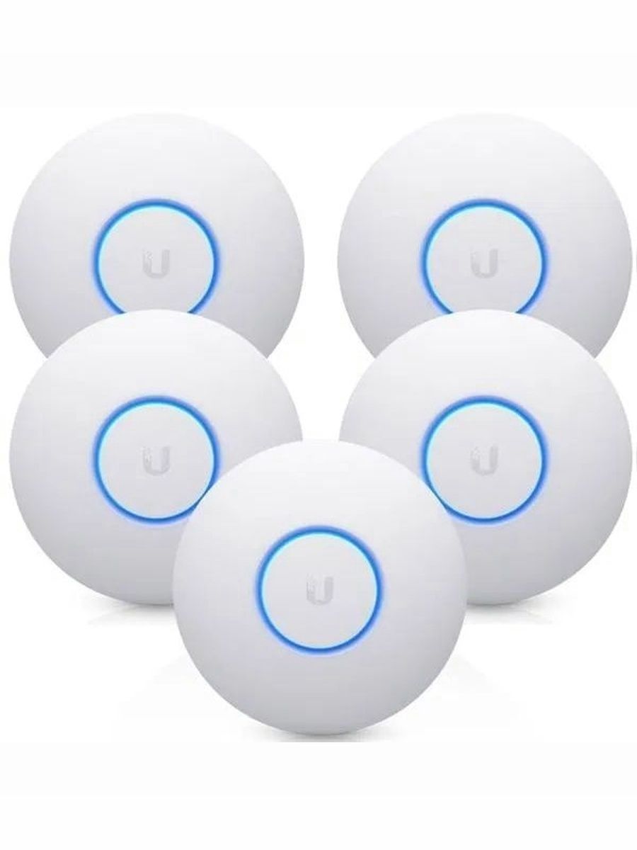 Wi-Fi точка доступа Ubiquiti UniFi AP Nano HD 5-pack (UAP-NANOHD-5) 802.11ac Wi-Fi 5 белый