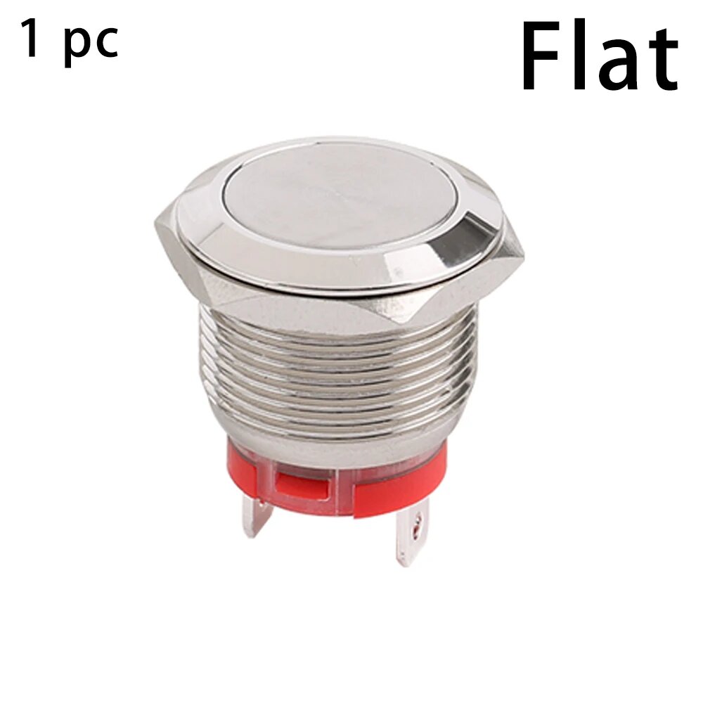 Водонепроницаемые металлические кнопки DMWD 16mm, Flat Head Button, Latching locking