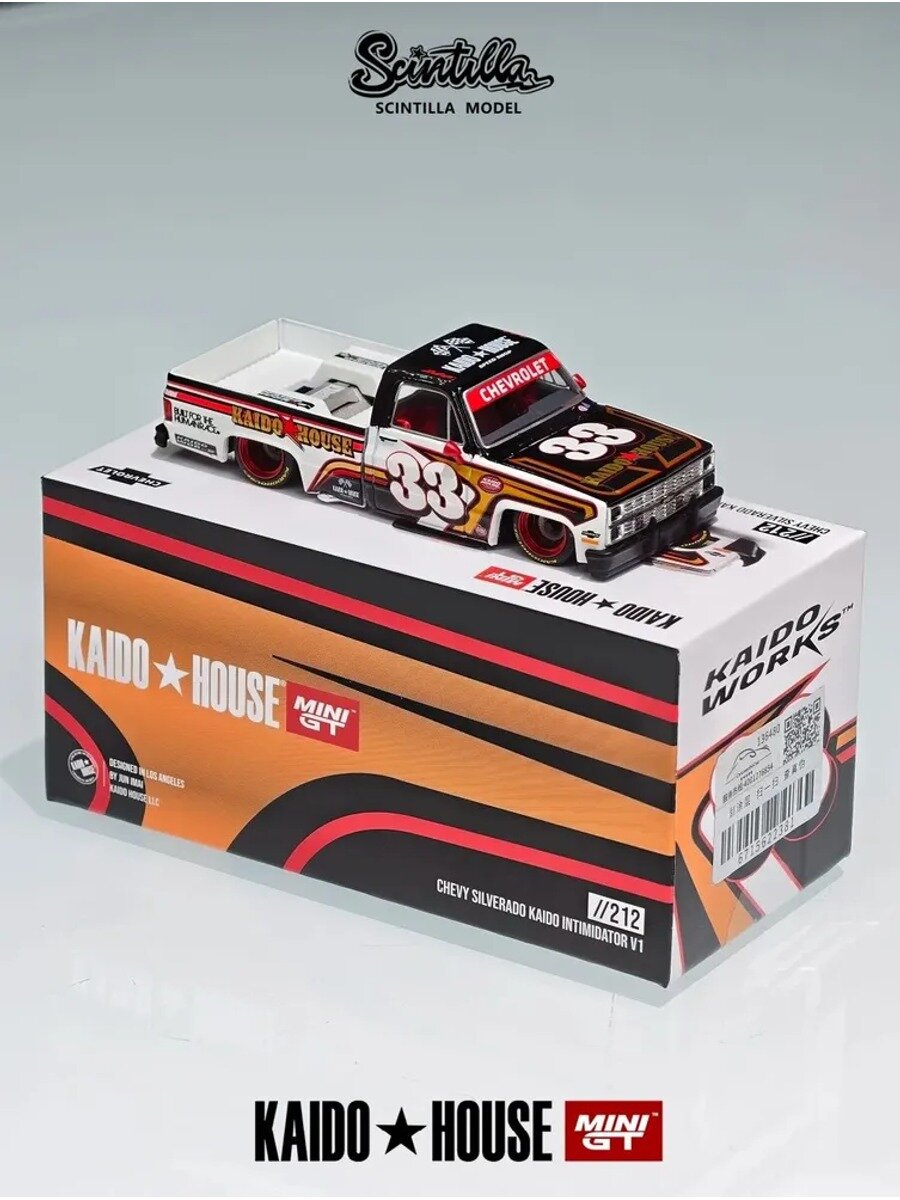MINI GT+KAIDO #KHMG 212 Масштабная модель автомобиля Alloy Car Model Collection Gift
