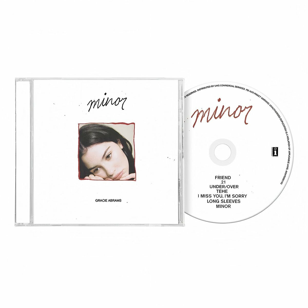 Музыка CD Gracie Abrams - Minor (CD, EP, Reissue, 2025)