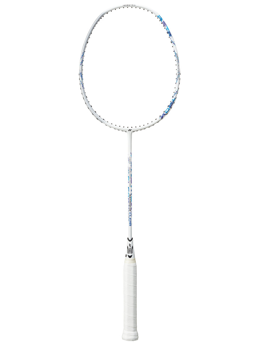 Ракетка для бадминтона Yonex Astrox 02 Clear без натяжки, White/Blue, 4U/5G