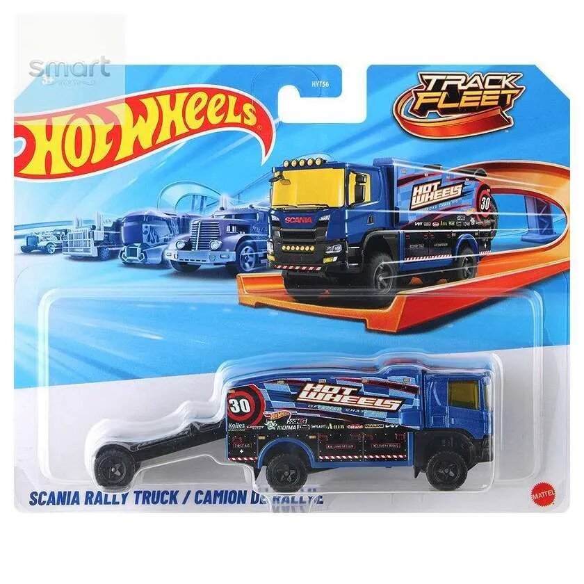Игрушечная машинка Scania Rally Truck, масштаб 1/64, синий
