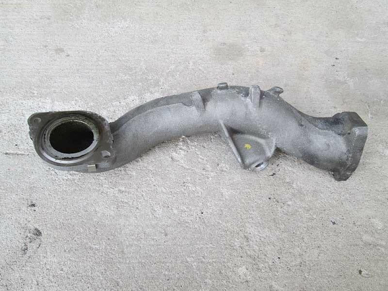 Патрубок интеркулера (от турбины) 8200741569 Renault (1.9 DCi) б/у