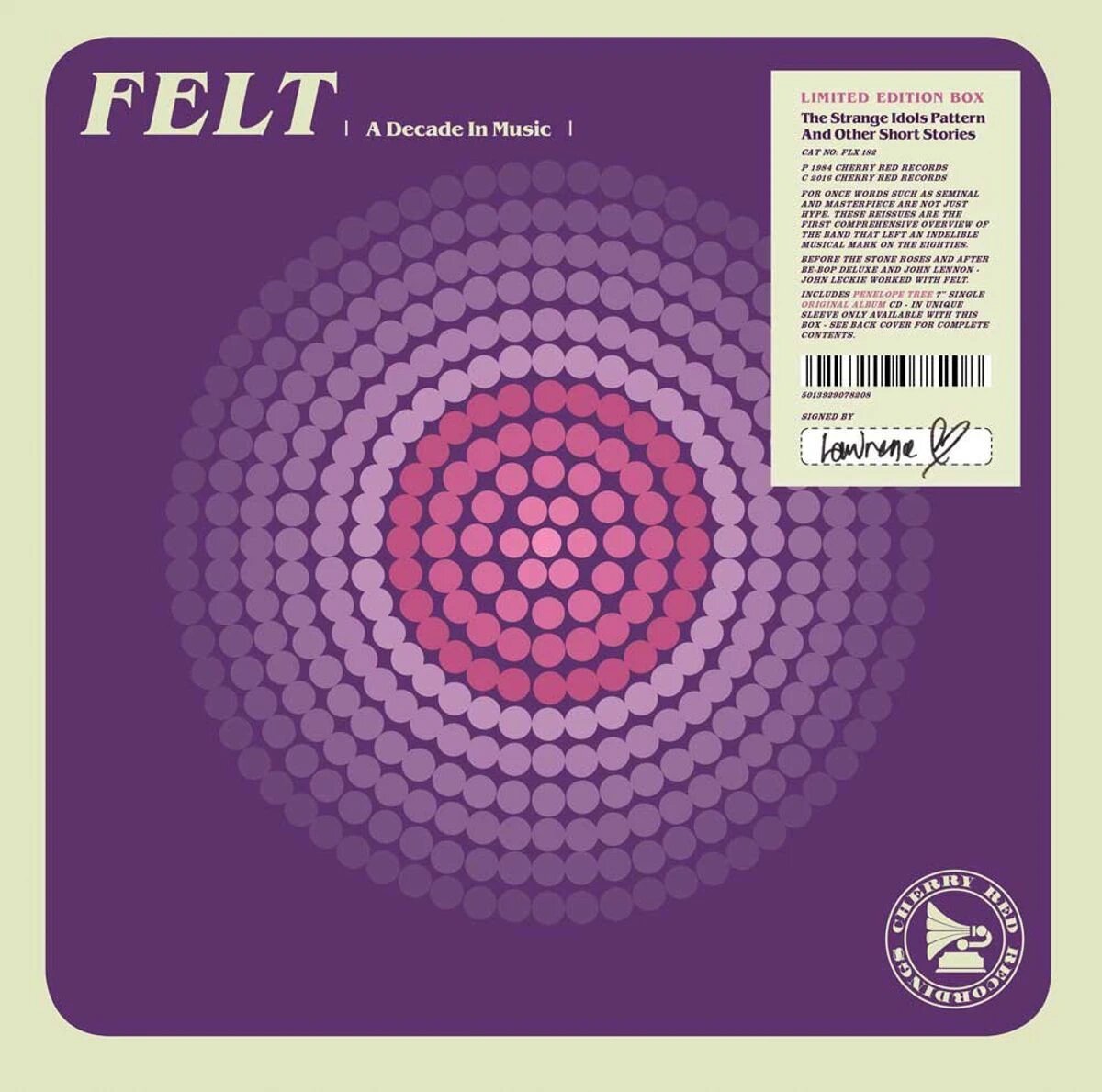 Виниловая пластинка Felt - The Strange Idols Pattern And Other Short Stories (7" Single + CD Box) Limited, 2018