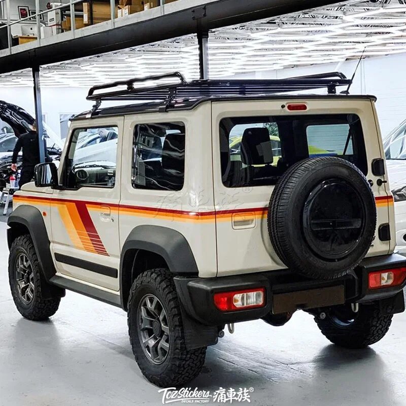 Автомобильные наклейки для Suzuki Jimny 2019, украшения, модифицированные модные индивидуальные наклейки для кузова