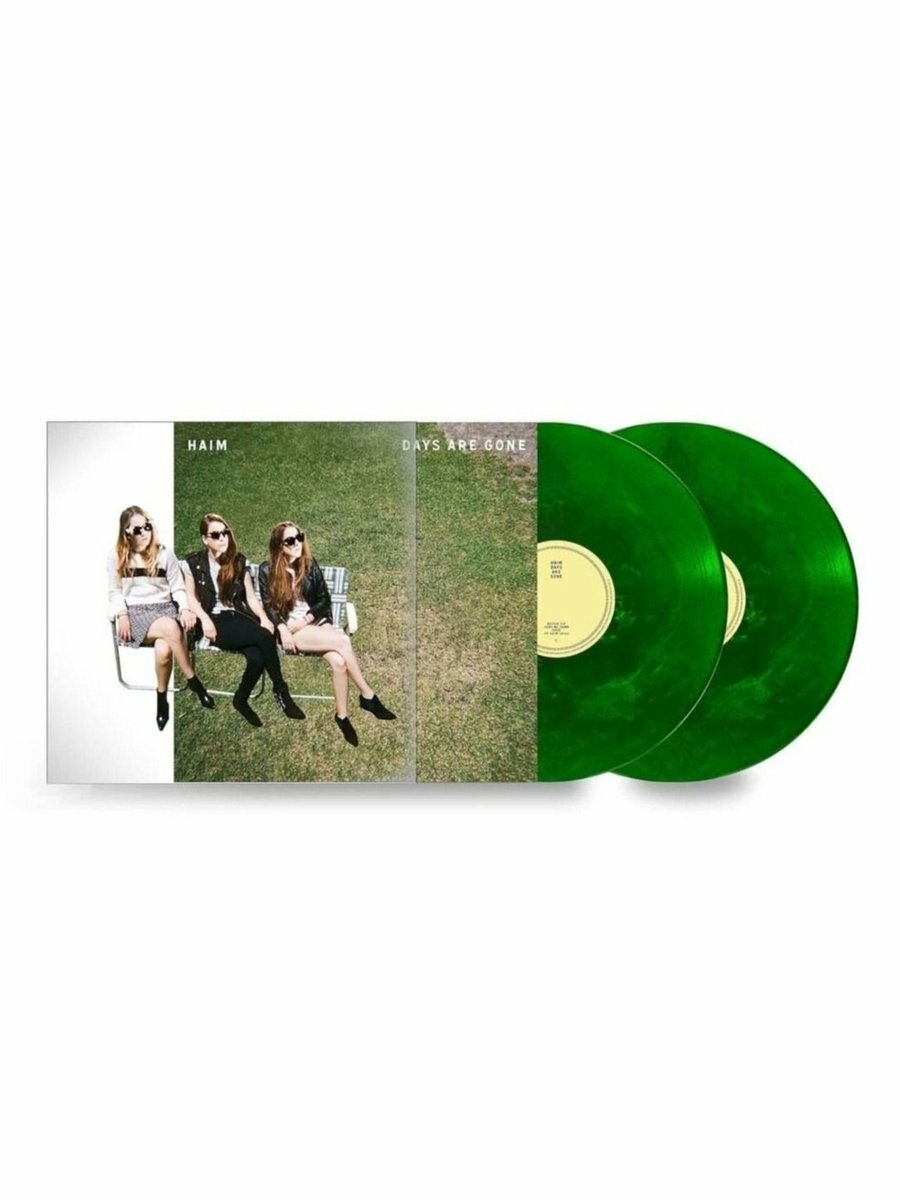 Виниловая пластинка Haim - Days Are Gone 2LP, Green Transparent VINYL, 10th Anniversary /
