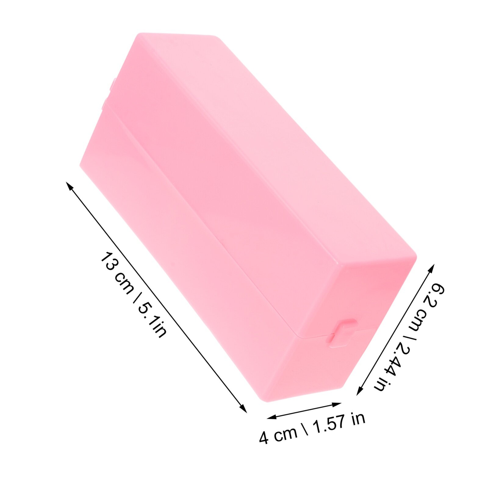 Коробка Для Шлифовальных Головок 2Pcs Белый 13X6.2X4CM Для Маникюра В Салоне И Дома