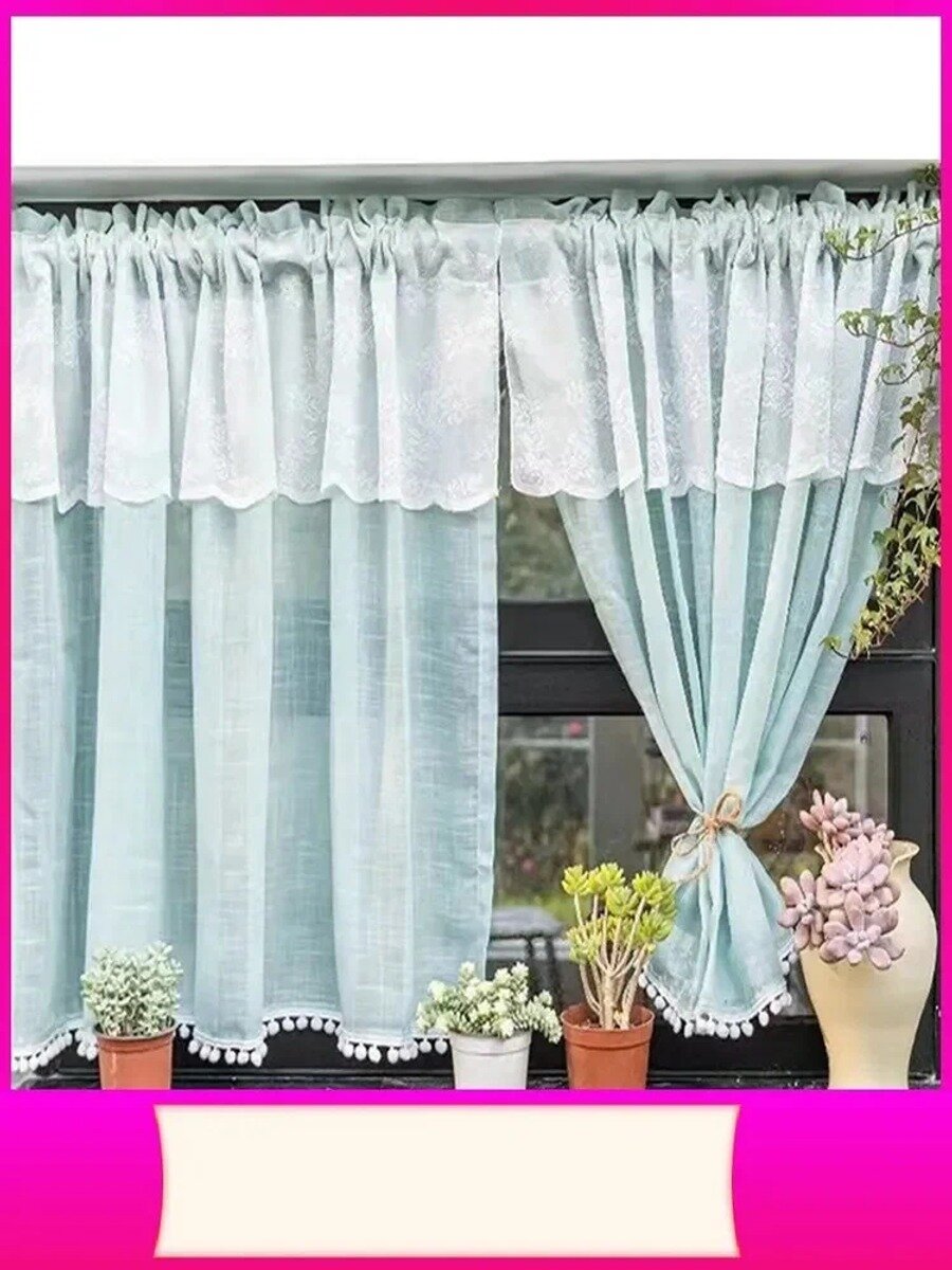 Штора штора-кафе 150х60 см, Ширина, см 150, Название цвета TT