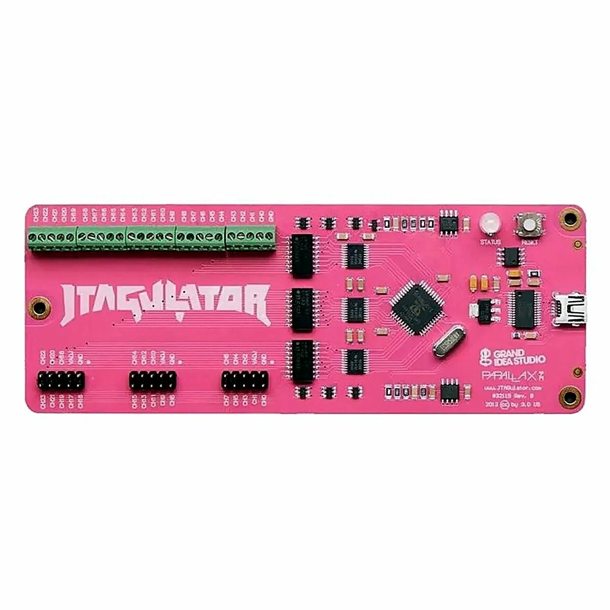 Оригинальная Плата Интерфейса HamGeek JTAGulator 32115, 20x12x4 см, кабель-переходники