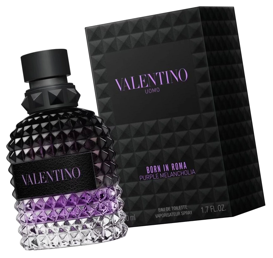 Valentino Uomo Born In Roma Purple Melancholia парфюм мужской 50 мл - Рома Перпл Меланхолия