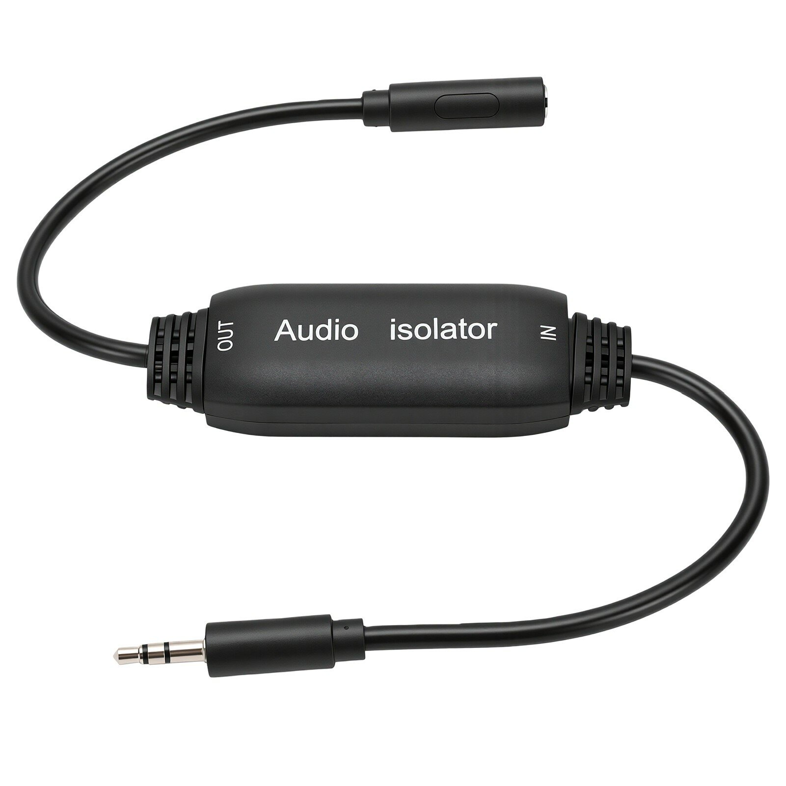 Ground Loop Noise Isolator, 3.5мм, фильтр гудения для машин и стереосистем, чистый звук без помех
