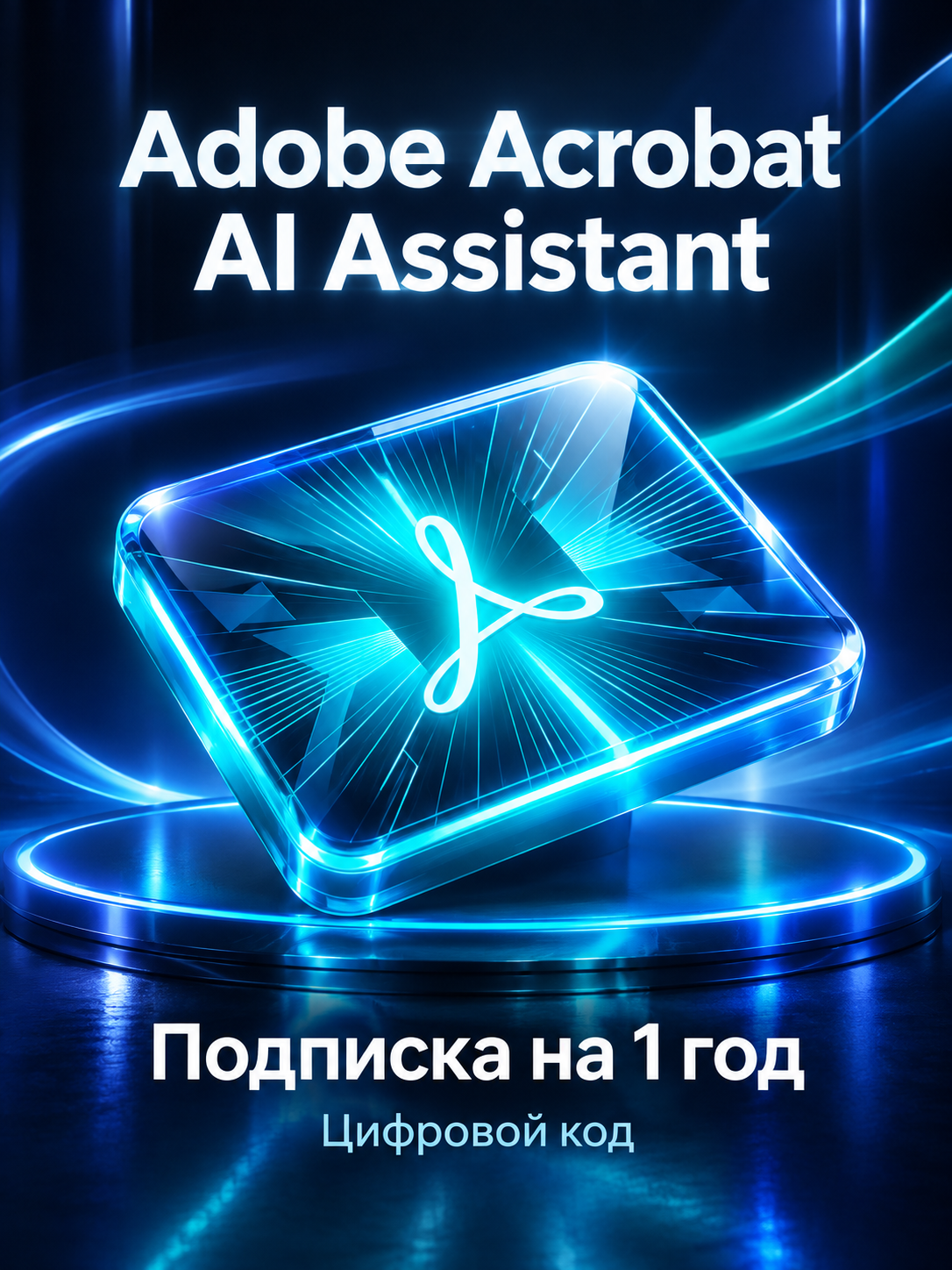 Adobe 1 Year Adobe Acrobat AI Assistant