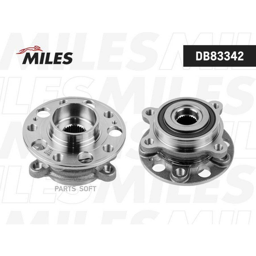 MILES DB83342 Ступица с подшипником HAVAL Dargo 22- зад. ()