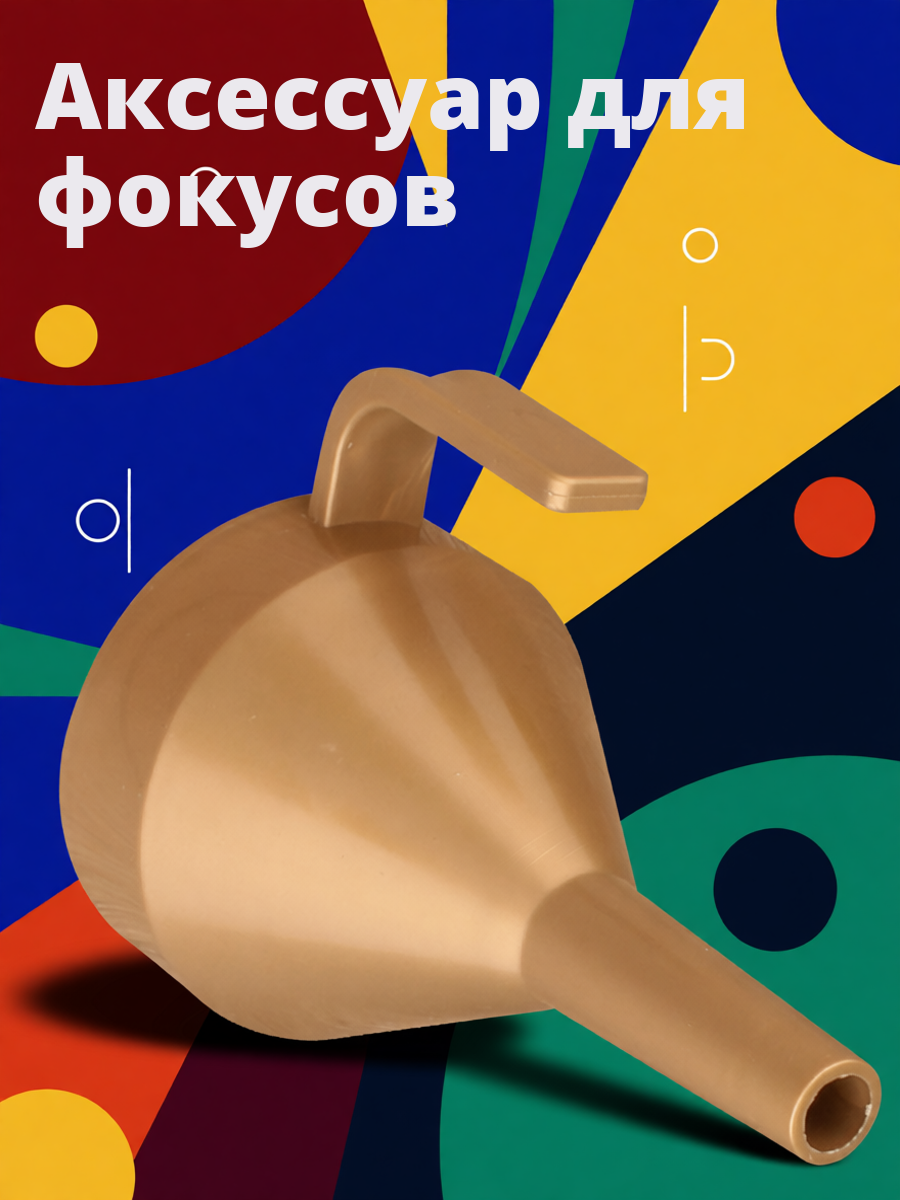 Фокусный Фunnel Для Весёлых Выступлений На Сцене И Праздников 15.50X13.00X9.30Cm