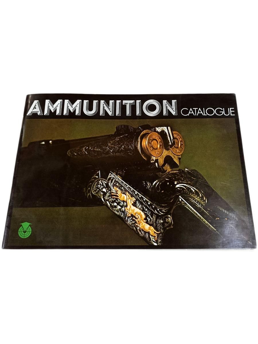 Ammunition. Catalogue