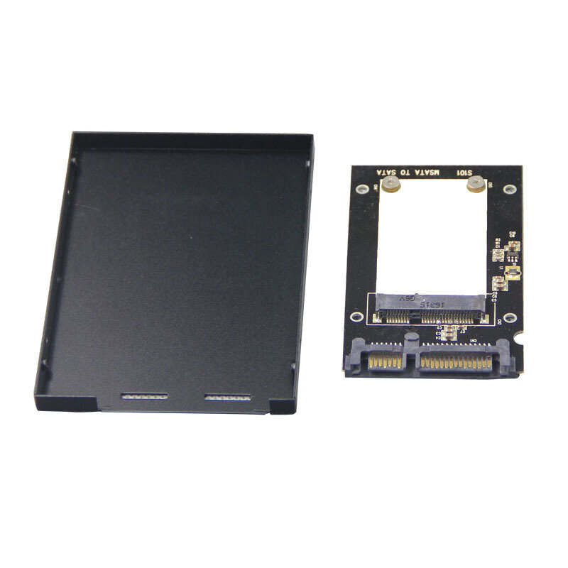 Переходник, адаптер, конвертер, adapter, бокс HDD mSata to Sata III для SSD, 100x70x7 мм