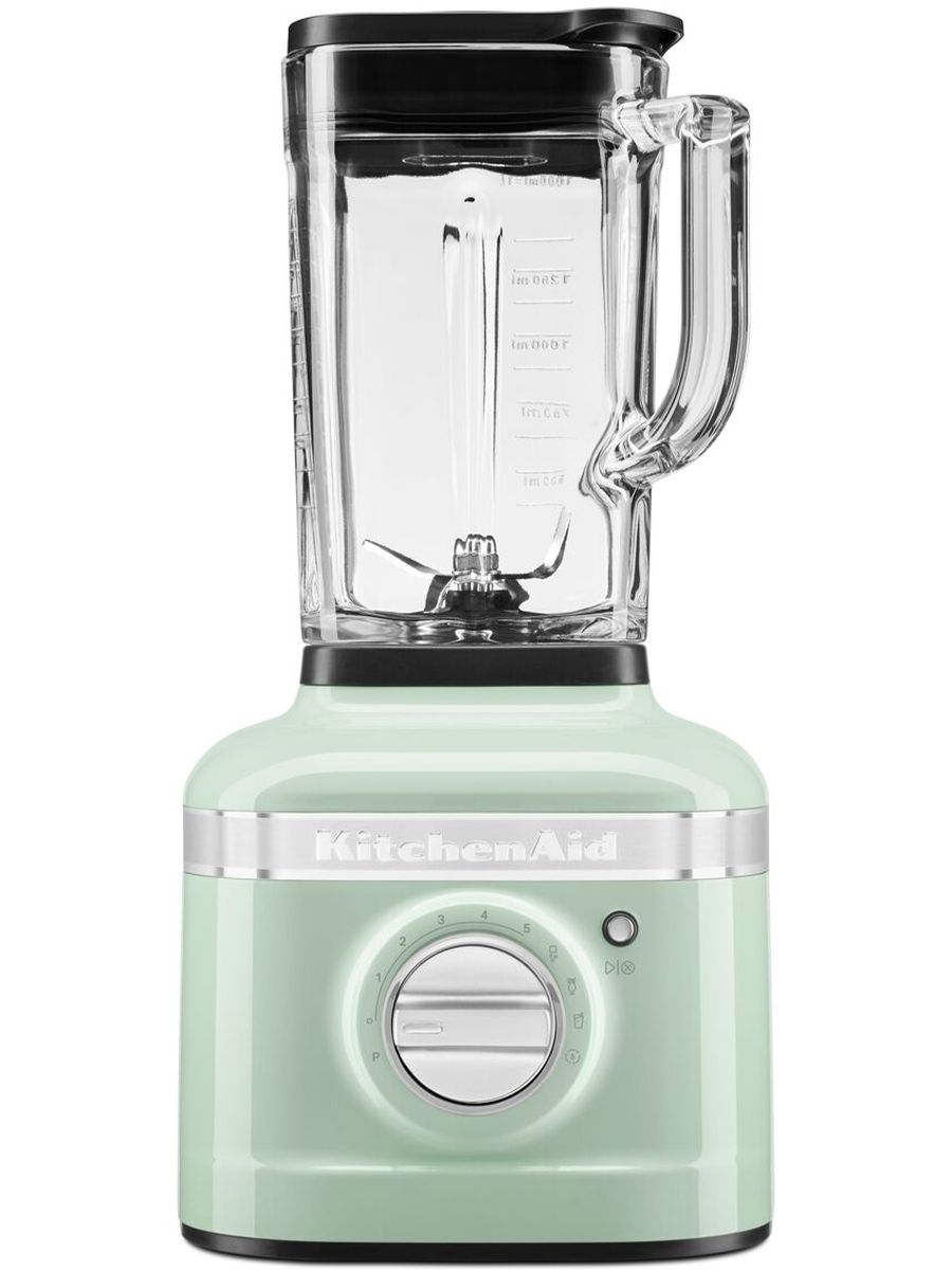Блендер KitchenAid 5KSB4026EPT, 1200 Вт, стеклянный кувшин 1.4 л, 3 программы, 5 скоростей + импульсный режим, функция самоочистки, фисташковый