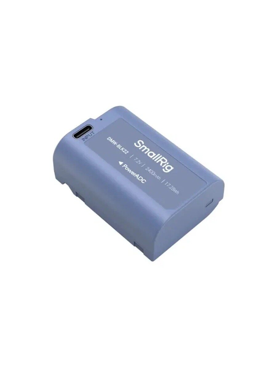Know Easyx Аккумулятор SmallRig 4906 DMW BLK22 Type C Синий вариант серии