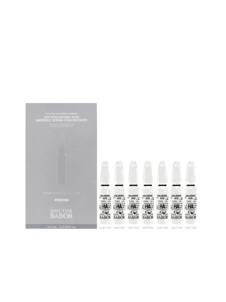 #BABOR Hydration 10D Hyaluronic Ampoule Serum Concent, 7мл#