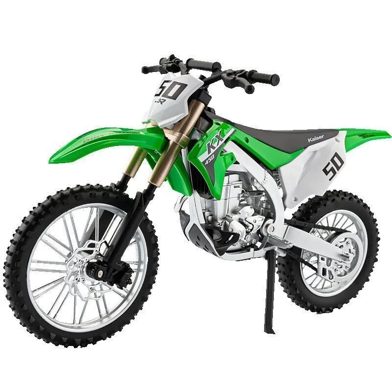 Мотоцикл игрушечный KX450 MOTORBIKE 1/12 PROPORTION ALLOY MODEL — фото 1